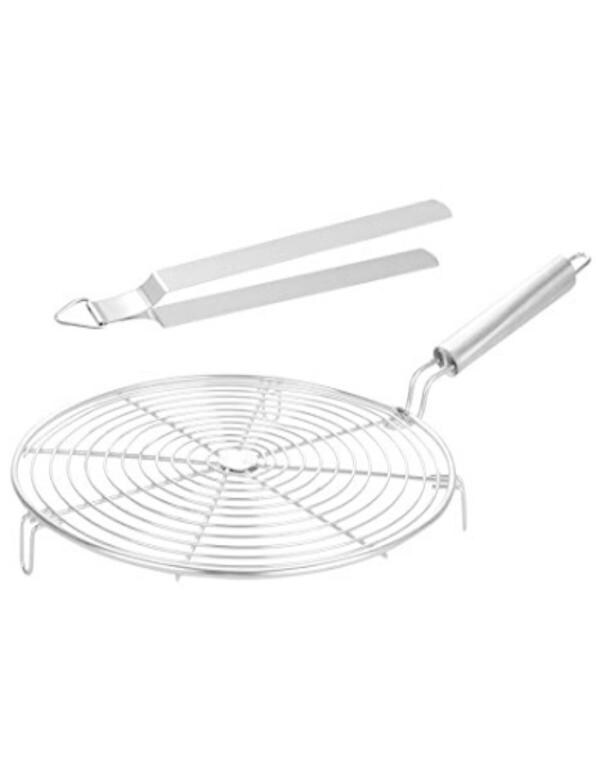 Wofier Barbeque Jali Roti Roast Grill Papad Roaster Chapati Toast Grill ...