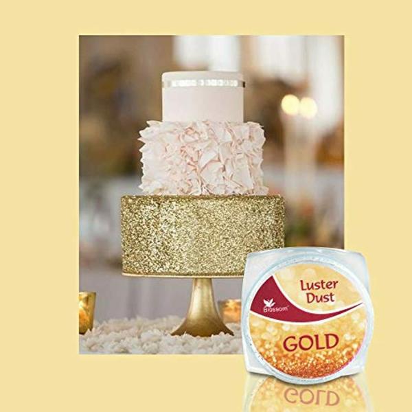 BLOSSOM Edible Metallic Luster Dust for Cake Icing Decoration 4 g - JioMart