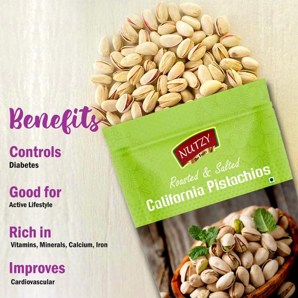 Nutzy Pistachios 250g - JioMart