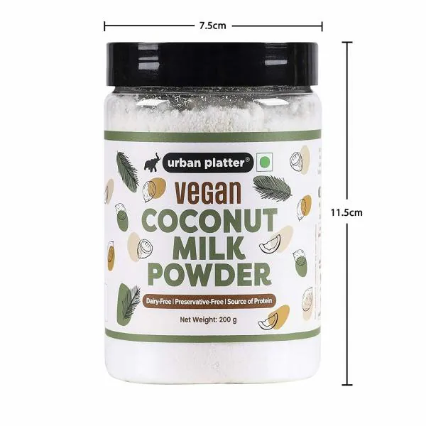 Urban Platter Vegan Coconut Milk Powder Jar, 200g - JioMart