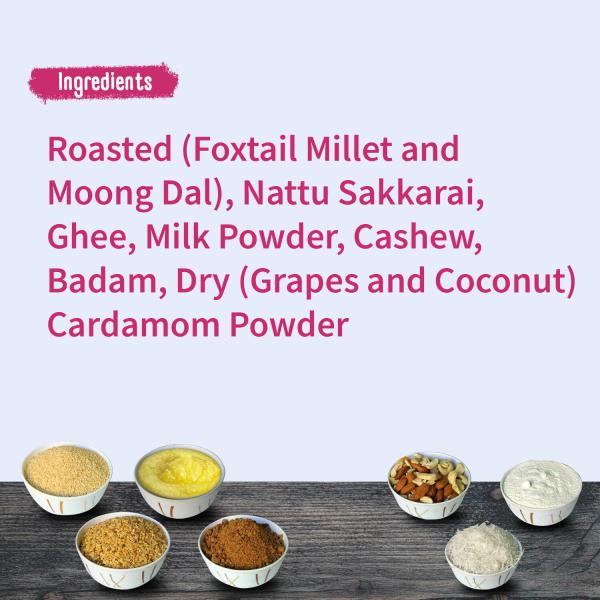 Thiru Foods Foxtail Millet with Moong Dhall Payasam Mix & Multi millet ...