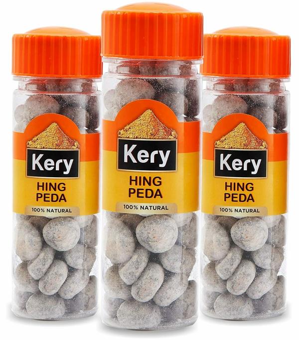 Kery Hing Peda Pachak [Digestive Hing Tikki Mouth Freshener] 3 Bottles ...
