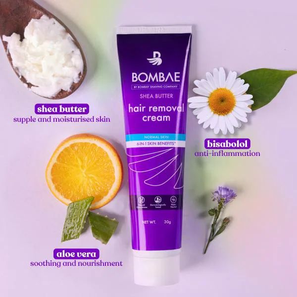 Bombae Aloe Vera Hair Removal Cream, 30g - JioMart