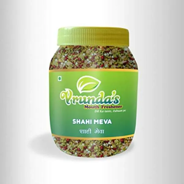 Vrunda's Shahi Meva Indian Mouthfreshner Natural Badishep Healthy ...