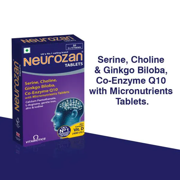 NEUROZAN Multivitamin 30 Tablets - JioMart