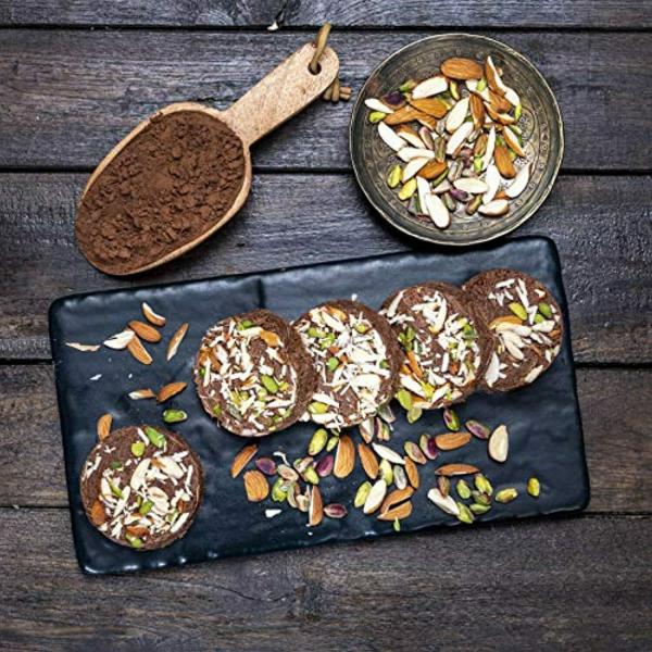 Bhagats Heera Sweets Delicious Son Roll with Almonds and Pistachio ...