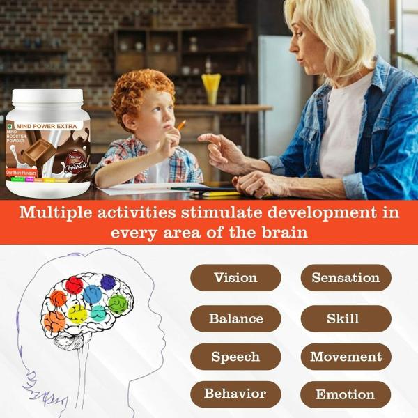 Mind Power Extra Mind Booster Powder | Kids Nutrition | Promotes Growth ...