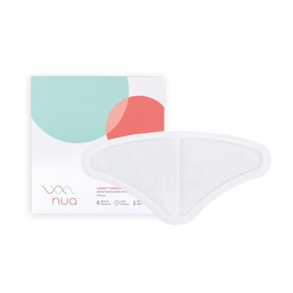 Nua Cramp Comfort Heat Patches for Period Pain - Pack of 3 - JioMart
