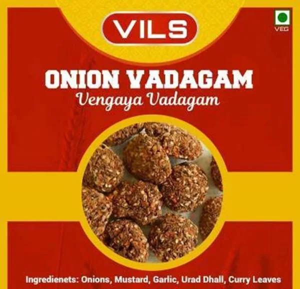 Vils South Indian Recipe-Thalippu Vengaya Vadagam/Sun-Dried Kari ...