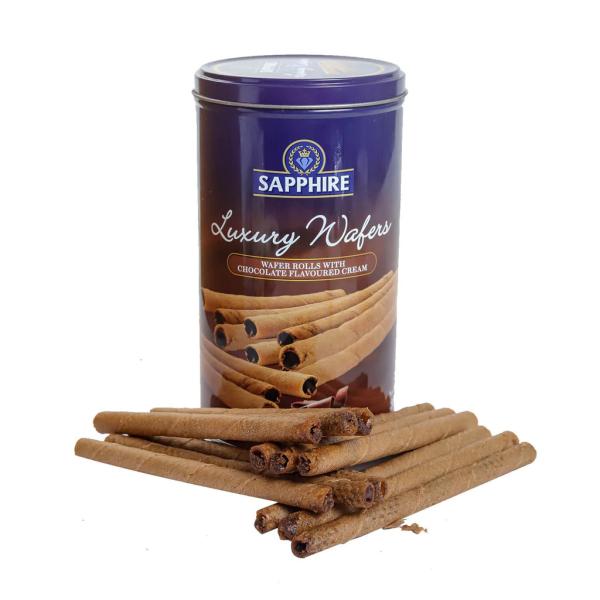 Sapphire Luxury Wafer Rolls Chocolate, 300 g - JioMart