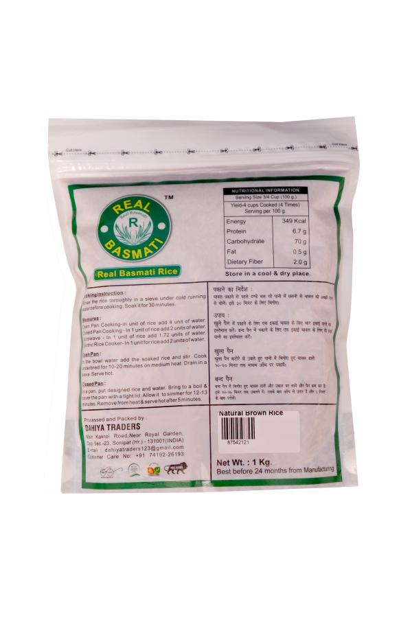 Real Basmati Natural Brown Rice - 10kg - JioMart