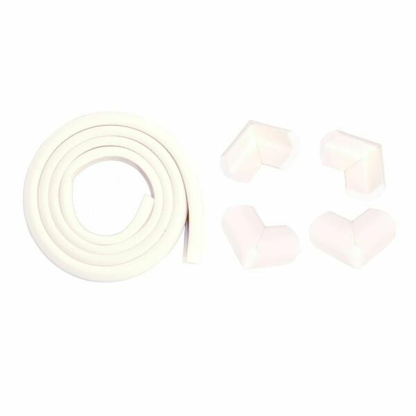 THE LITTLE LOOKERS White Baby Proofing L-Shaped Edge Guard Roll 1pcs ...