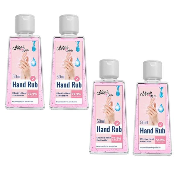 Hand Rub Sanitizer Gel -50 ml (Pack of 4) - JioMart