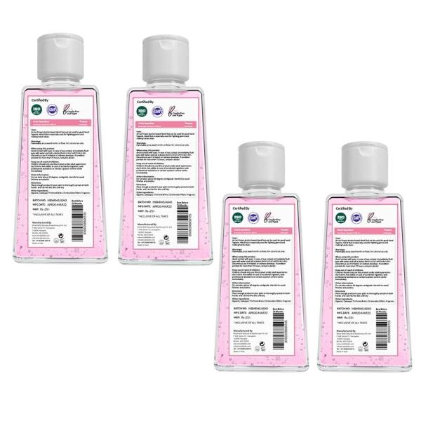 Hand Rub Sanitizer Gel -50 ml (Pack of 4) - JioMart