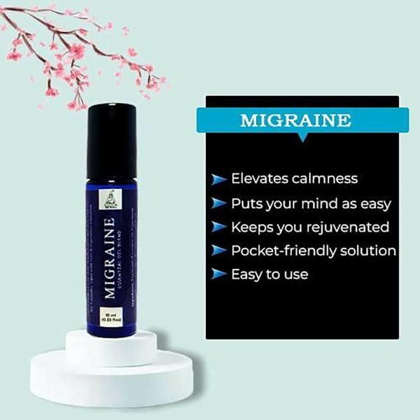 Anshil Migraine Essential Roll On Relaxation Oil For Men And Women - 10 ...