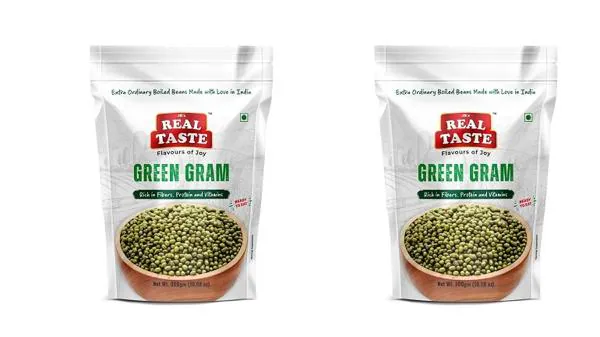 JK's REAL TASTE Boiled Green Gram (pack of 2) - JioMart