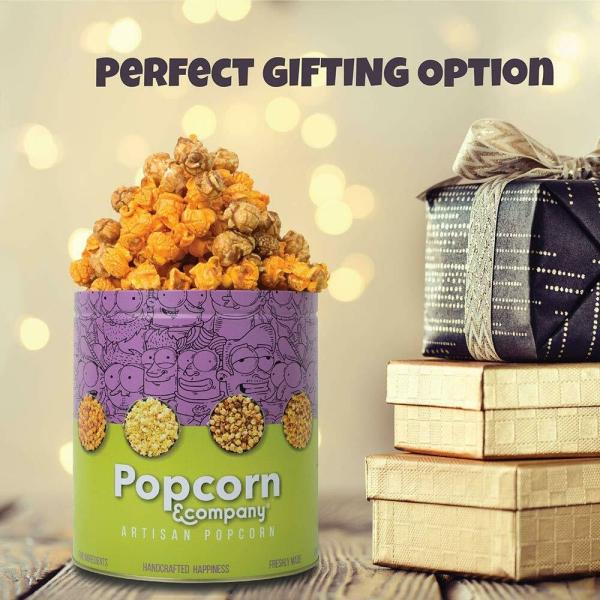 Popcorn & Company Chicago Mix Popcorn, Party Pack Tin, 400 gm - JioMart