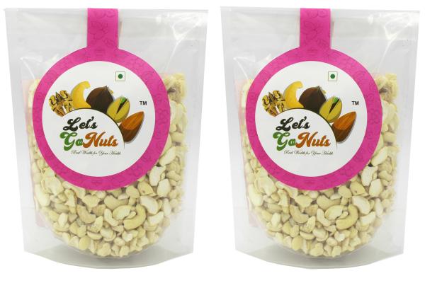 Let's Gonuts Cashew Broken | Kaju Tukda 250g x 2 Cashewnuts - JioMart