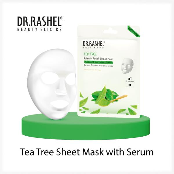DR.RASHEL TEA TREE SHEET MASK WITH SERUM (PACK OF 3) - JioMart