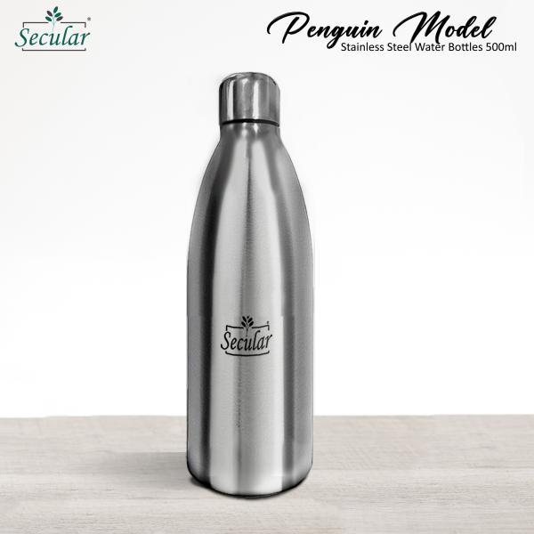 Secular Minton Model Stainless Steel Water Bottle, Light Weight, 500ml ...