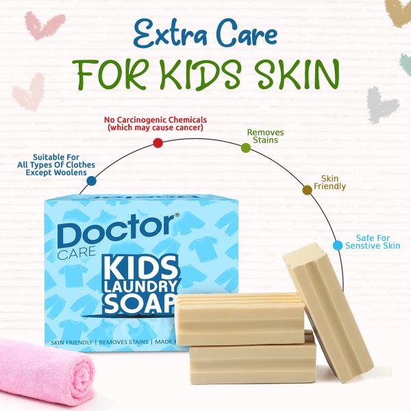 Doctor Care Kids Laundry Soap | Rash Free | Skin Friendly | Specially ...