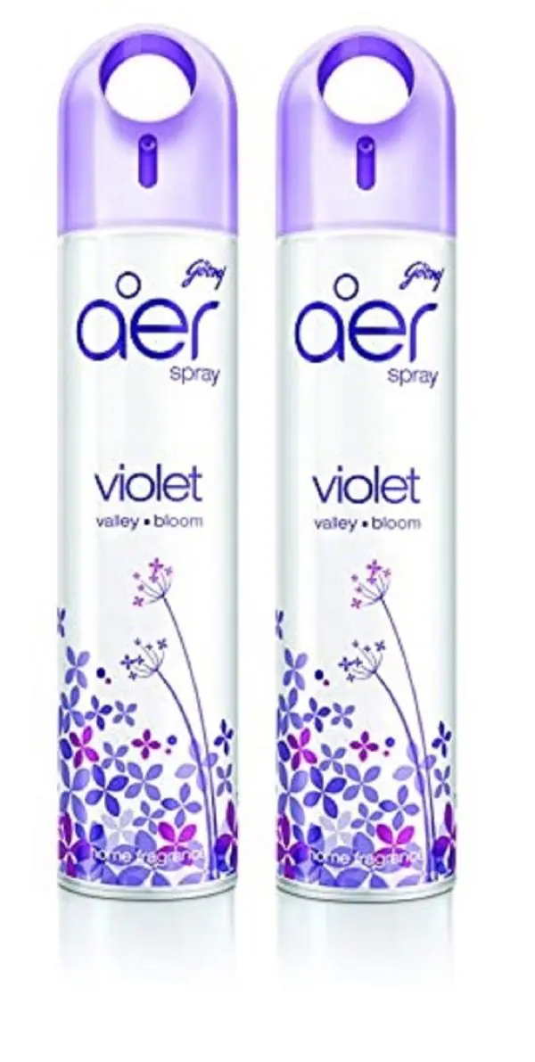 Godrej aer spray, Home & Office Air Freshener - Violet Valley Bloom ...
