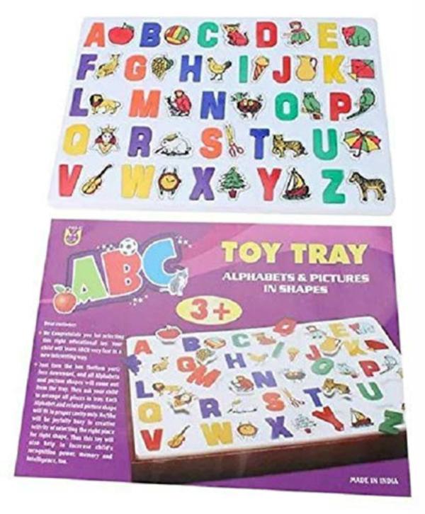 Nabhya Multicolor ABC Toy Tray Alphabets And Shape Recognition ...