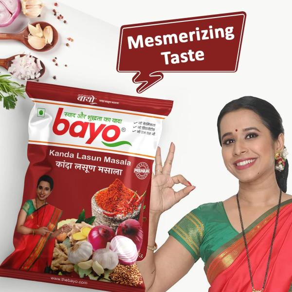 Bayo Kanda Lasun Masala, Ghati Masala, Onion Garlic Masala ...