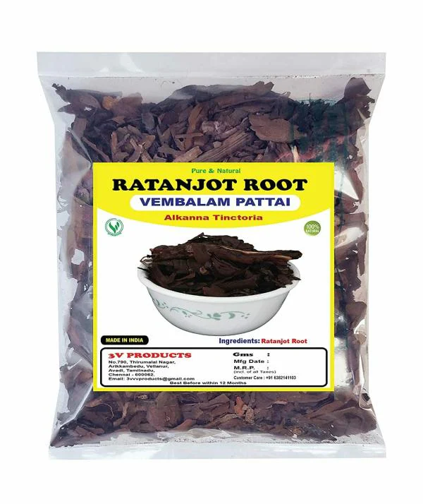 3V PRODUCTS: Ratanjot 50g | Vembalam Pattai | Laljadi | Alkanna ...