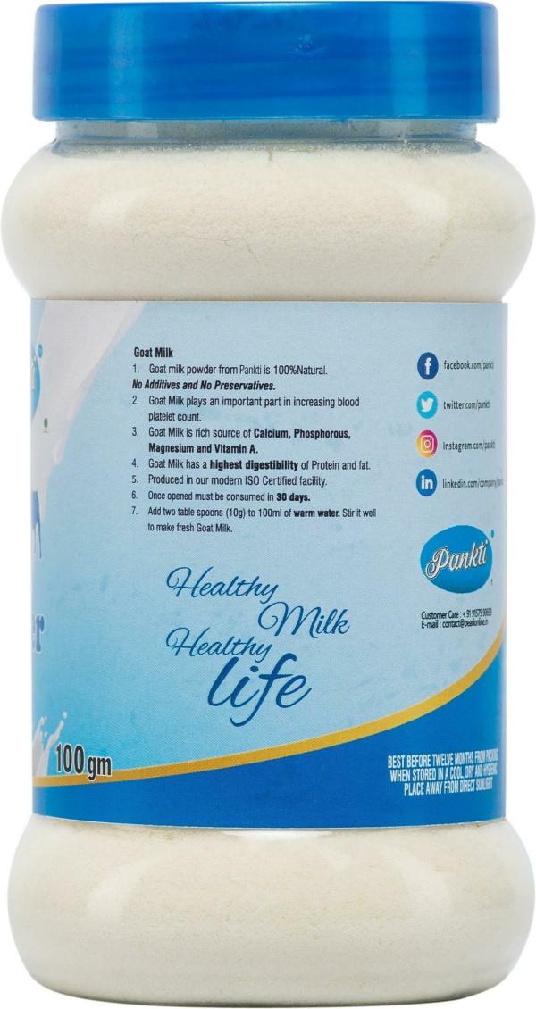 Pankti Freeze Dried Goat Milk Powder 100 g - JioMart