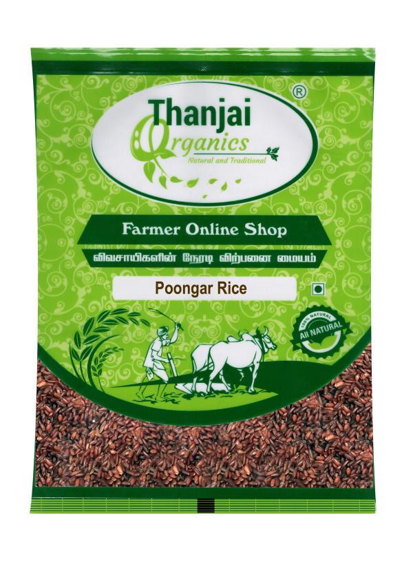 Thanjai Organics Hand Pounded Poongar Rice 2Kg |Poongar Hand Pounded ...