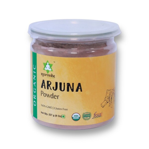 Ayurvedix Pure & Organic Arjuna Powder (Terminalia Arjuna) - 227g - JioMart