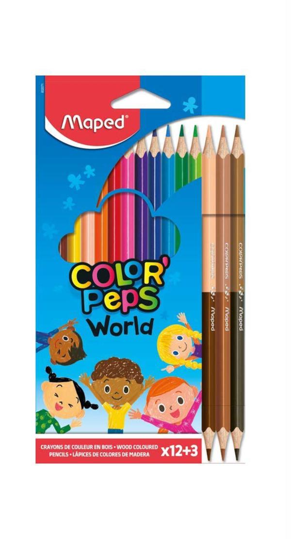 Maped Multicolor World Color Pencils Set - JioMart
