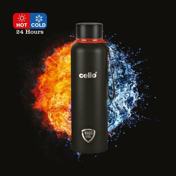 Cello Duro Tuff Steel Series- Kent Double Walled Stainless Steel Water ...