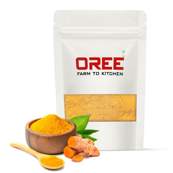 OREE Turmeric Powder | Hand Ground | Haldi Powder | Pasupu podi ...