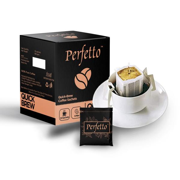 CHIKOFF TRADING PRIVATELIMITED Perfetto Assorted Coffee Pour Over Bags ...