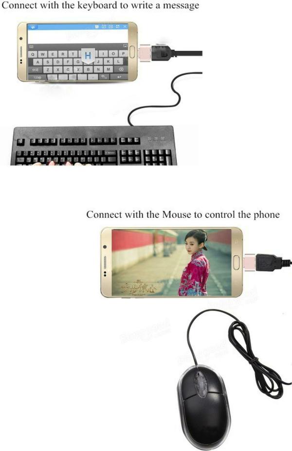 RETRACK Mini Size Metal Android V8 Micro Usb Male To USB3.0 Female for ...