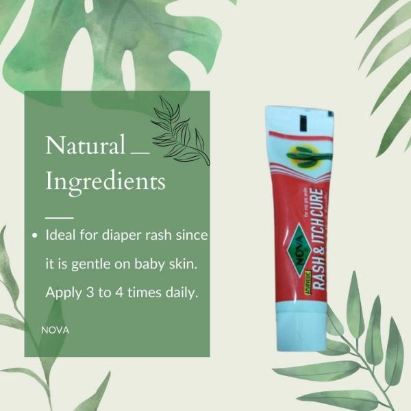 NOVA CREAM Rash and Itch Cure | Relieves Rash and Itchy Condition | 12 ...