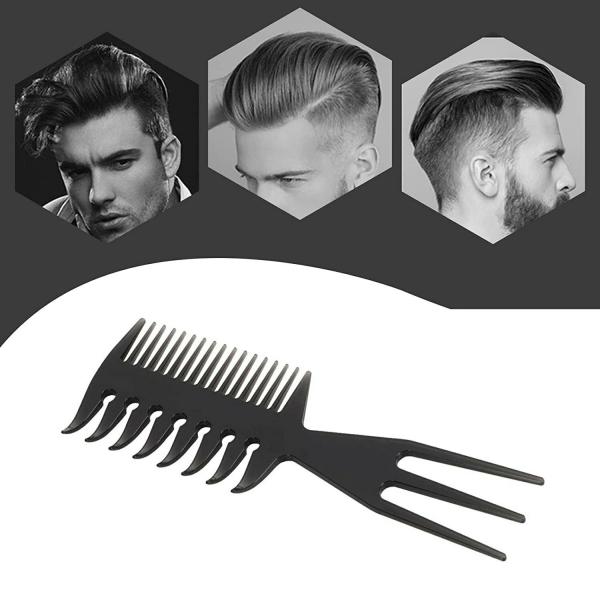 COINFINITIVE 2 Side Plastic Hair Comb Styling Tail Combs Double Side ...
