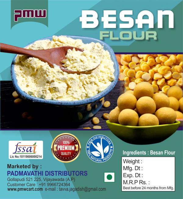 Pmw - Besan/Gram Flour - Besan Pindi - 100% Pure - 1Kg - JioMart