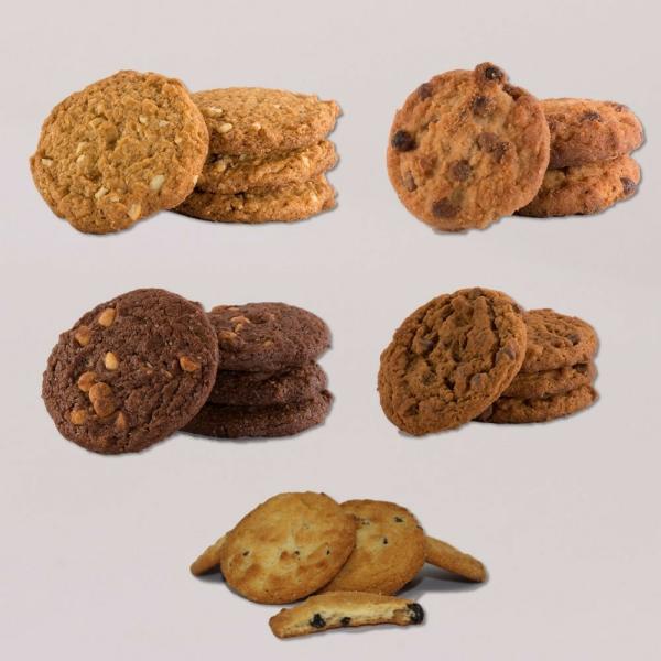 Cookie Man Assorted-cookies 600 g Tin Container plain - JioMart