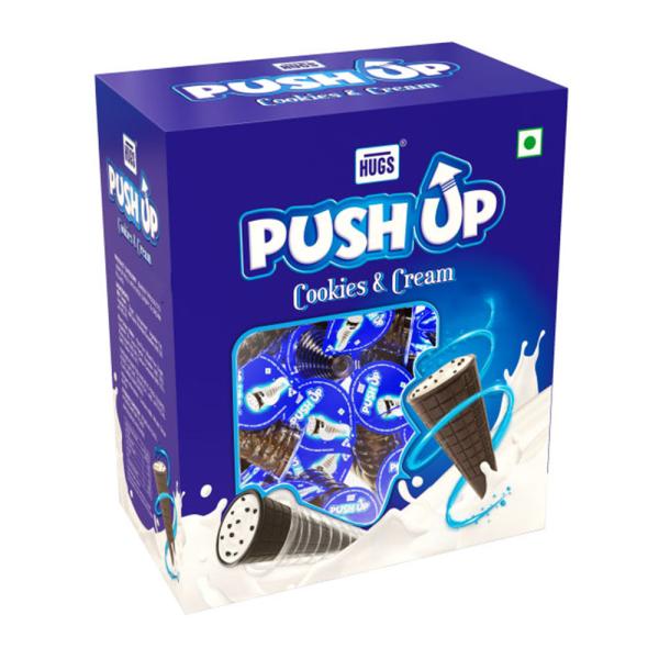 Hugs Push up the cone- Cookies & Cream | Delicious cookies & cream ...