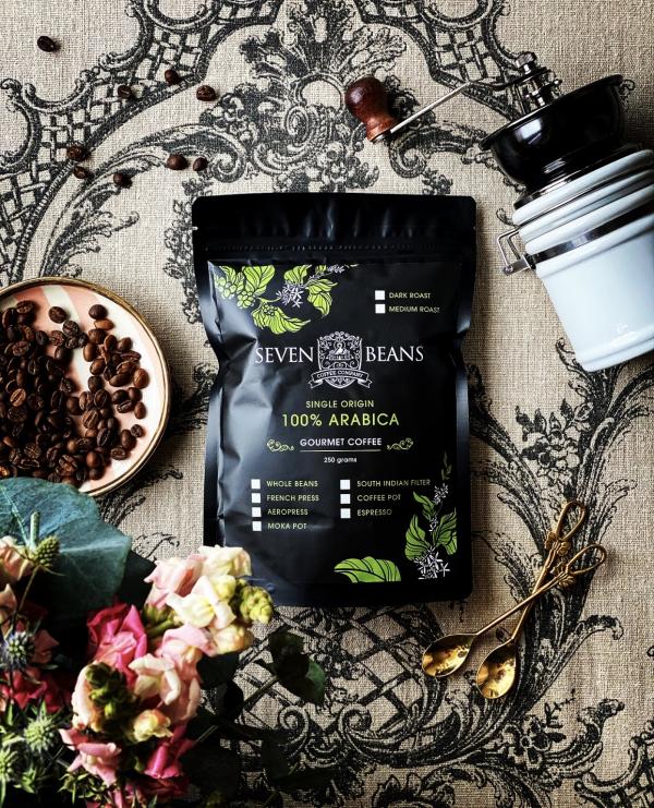 Seven Beans Coffee Company "100% Arabica" | Medium Roast| Gourmet ...