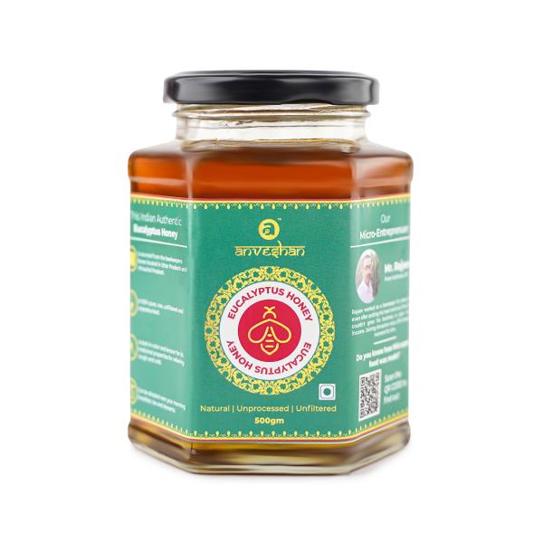 Anveshan Eucalyptus Honey- 500g - JioMart