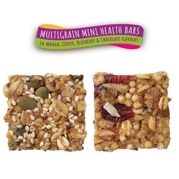 SnackAmor Multigrain Mini Health Bars - Pack of 3 -(4 Unique Flavors ...
