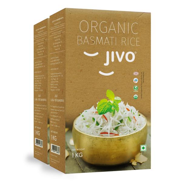Jivo Canola Oil 2L+ Jivo Organic Basmati Rice 2kg - JioMart