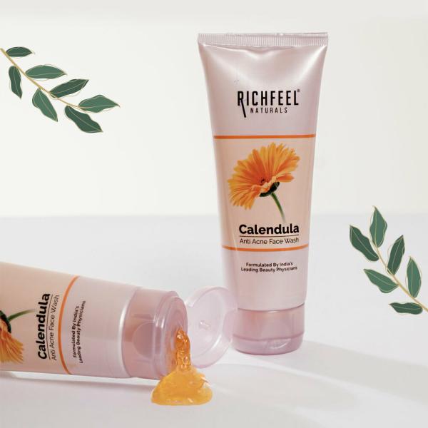 Richfeel Anti Acne Face Wash 100 Gms Pack of 3 - JioMart
