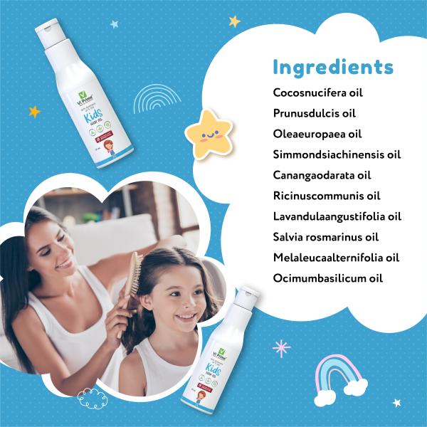 VI PRIME HEALTH AND BEAUTY Kids Hair Oil-100ml - JioMart
