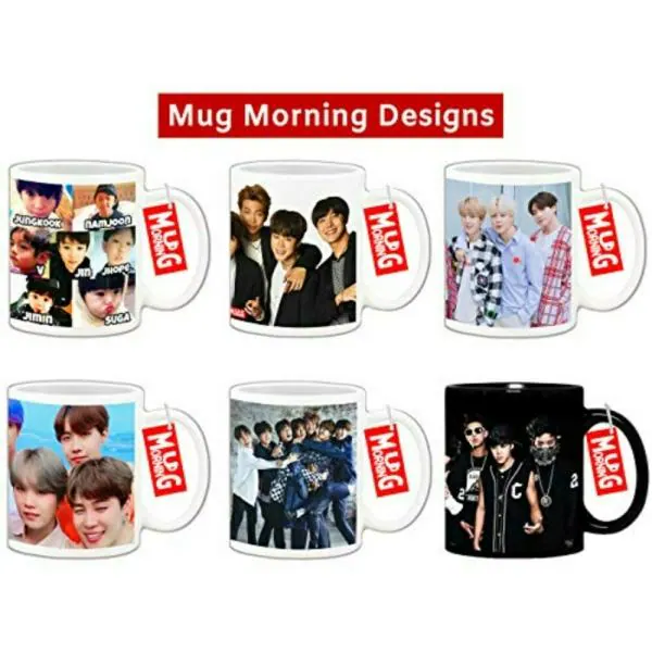 Mug Morning BTS Mug BTS Coffee Mug Bangtan Boys Mug BTS Mugs for Girls ...