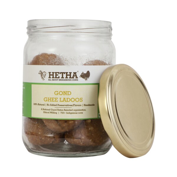 Hetha Gond Atta and Bilona Ghee Based Ladoos (300gm) - JioMart
